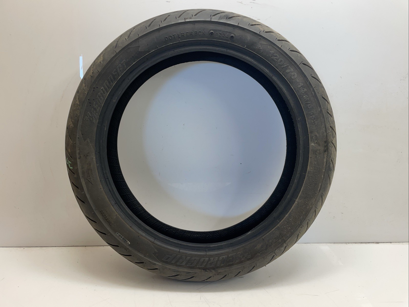 Eurogrip Bee Connect 120/70/14 Front Part Worn Used Motorcycle Tyre ...