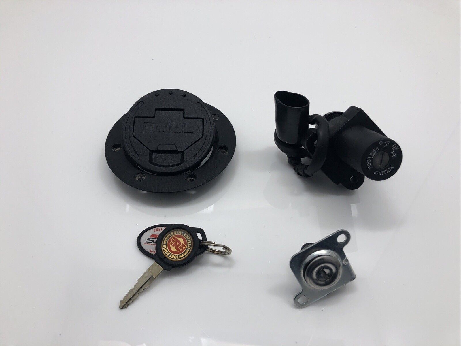♻️ Royal Enfield Himalayan 411 Eu4 2016 – 2020 Complete Lock Set Kit ...